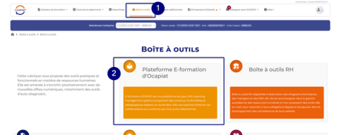 E-formation : une nouvelle plateforme pour développer les compétences ...